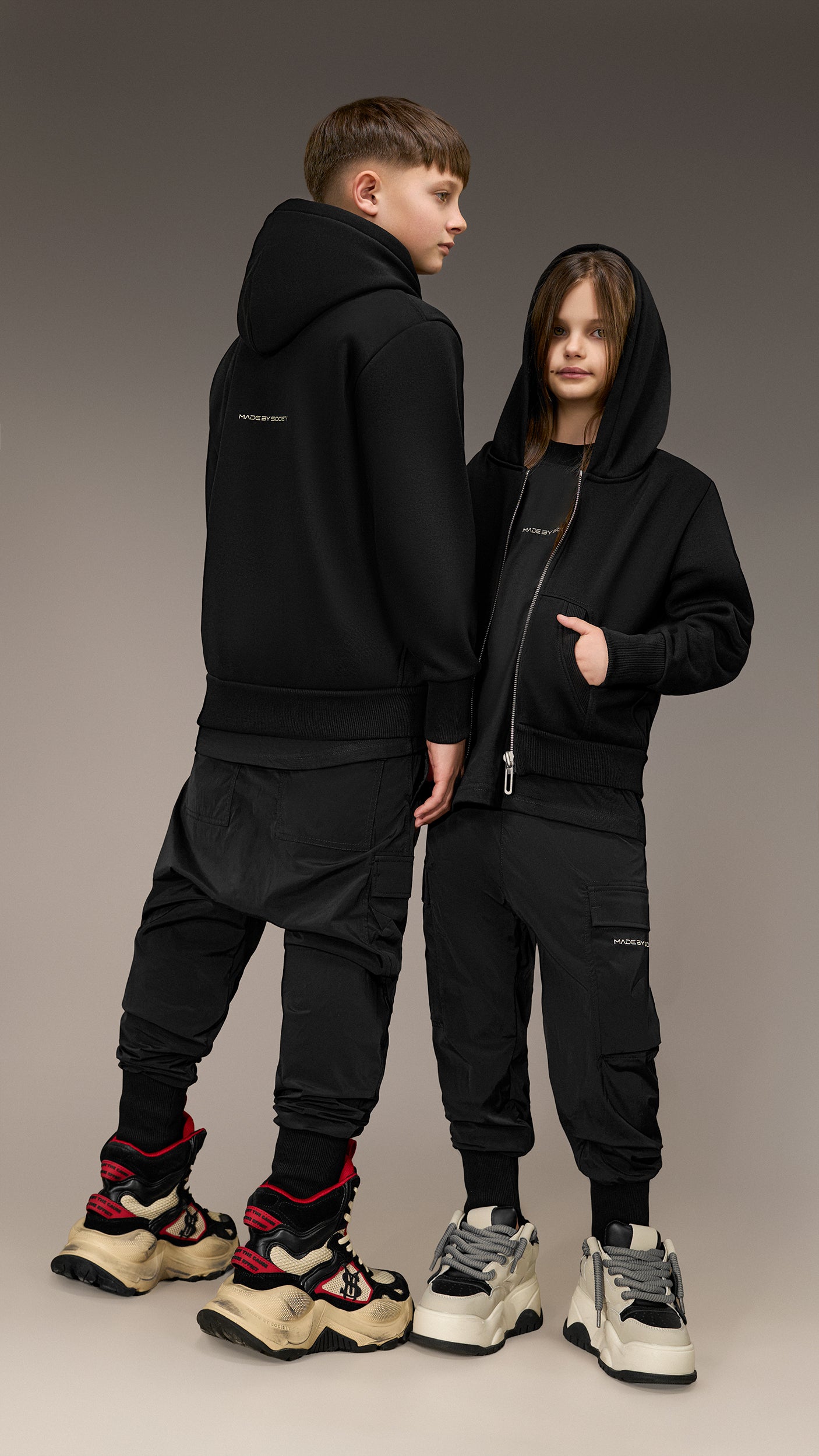 Hanorace copii Hanorac basic “Made by Society” – H36172 - Colectia urbana